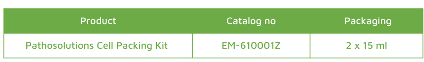 Pathosolutions Cell Packing Kit